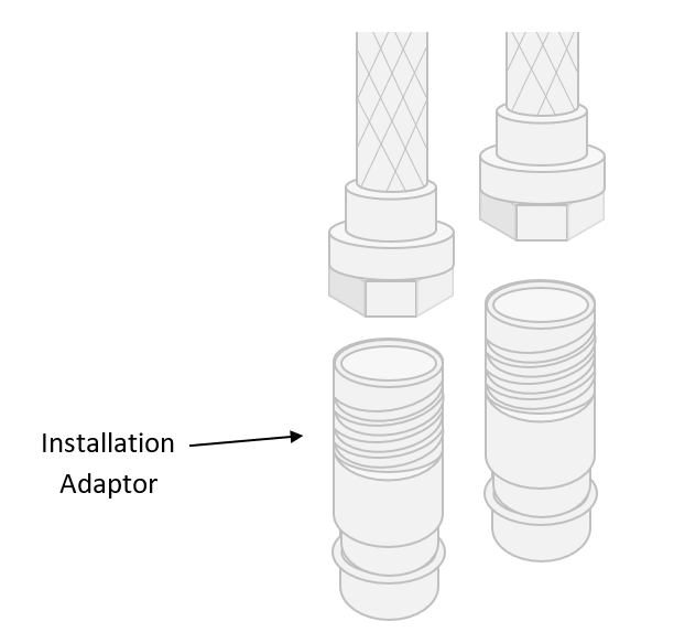Replacing the Installation Adaptors – Whirlpool